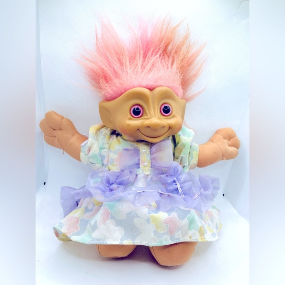 Ace Novelty-Trolls | Toys | Vintage Ace Novelty Treasure Troll Pink ...
